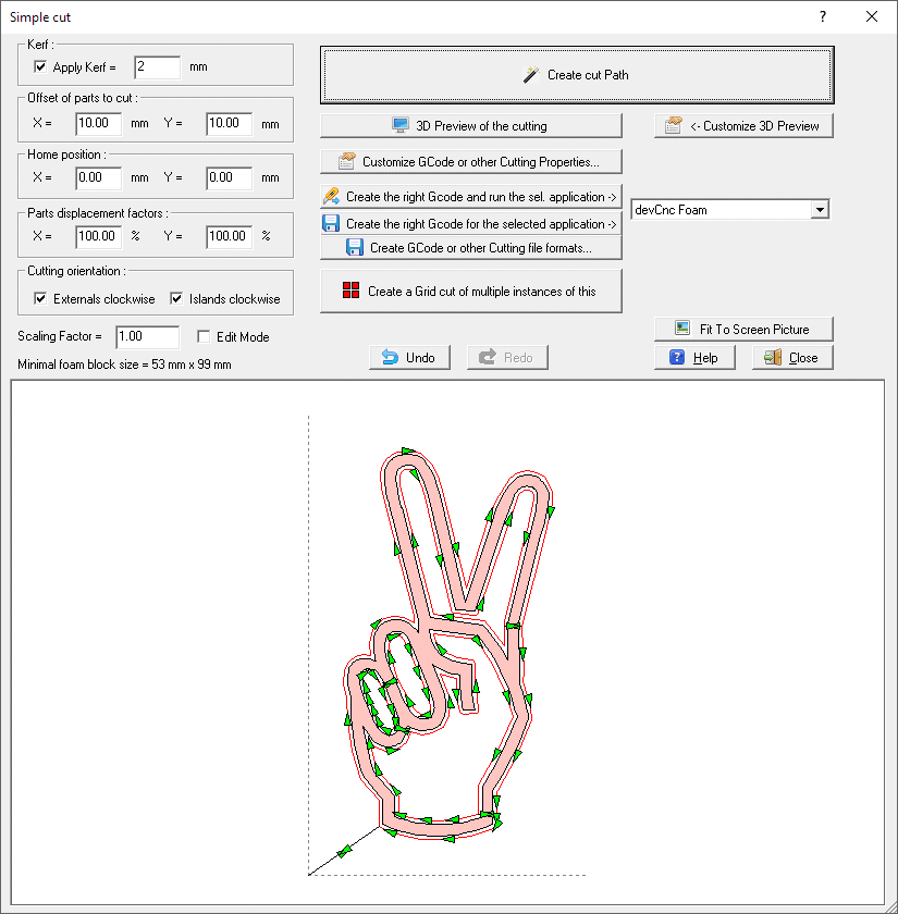 Picture vectorization